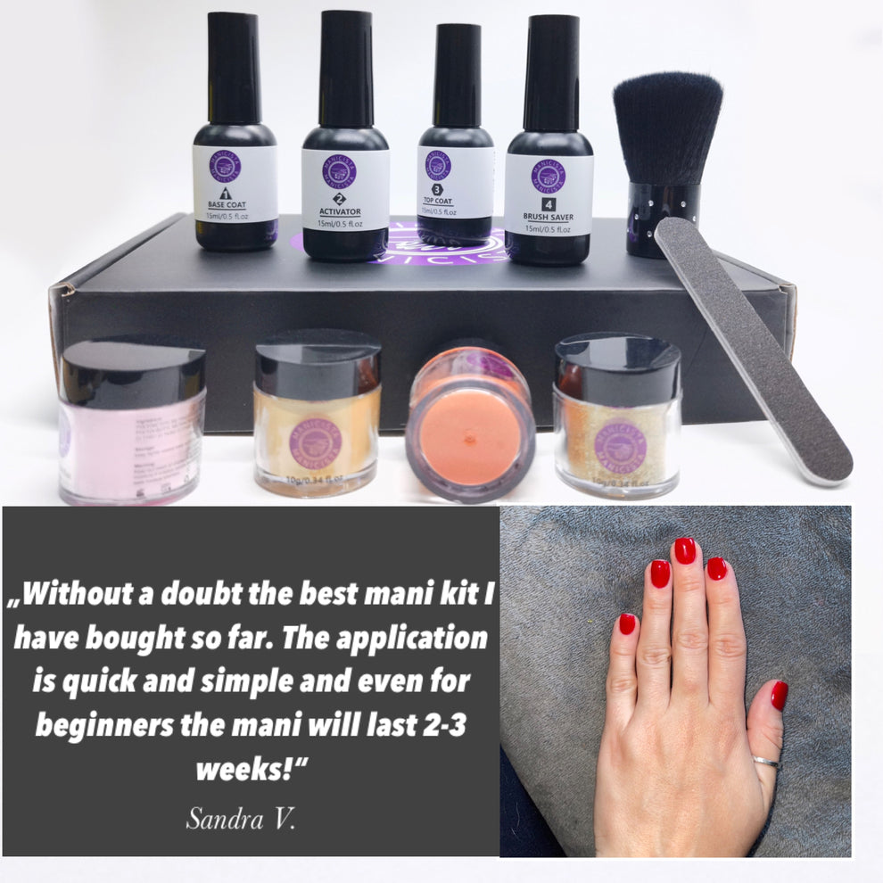 Starter Dipping Powder Kit (4 Colours) – MANICISTA